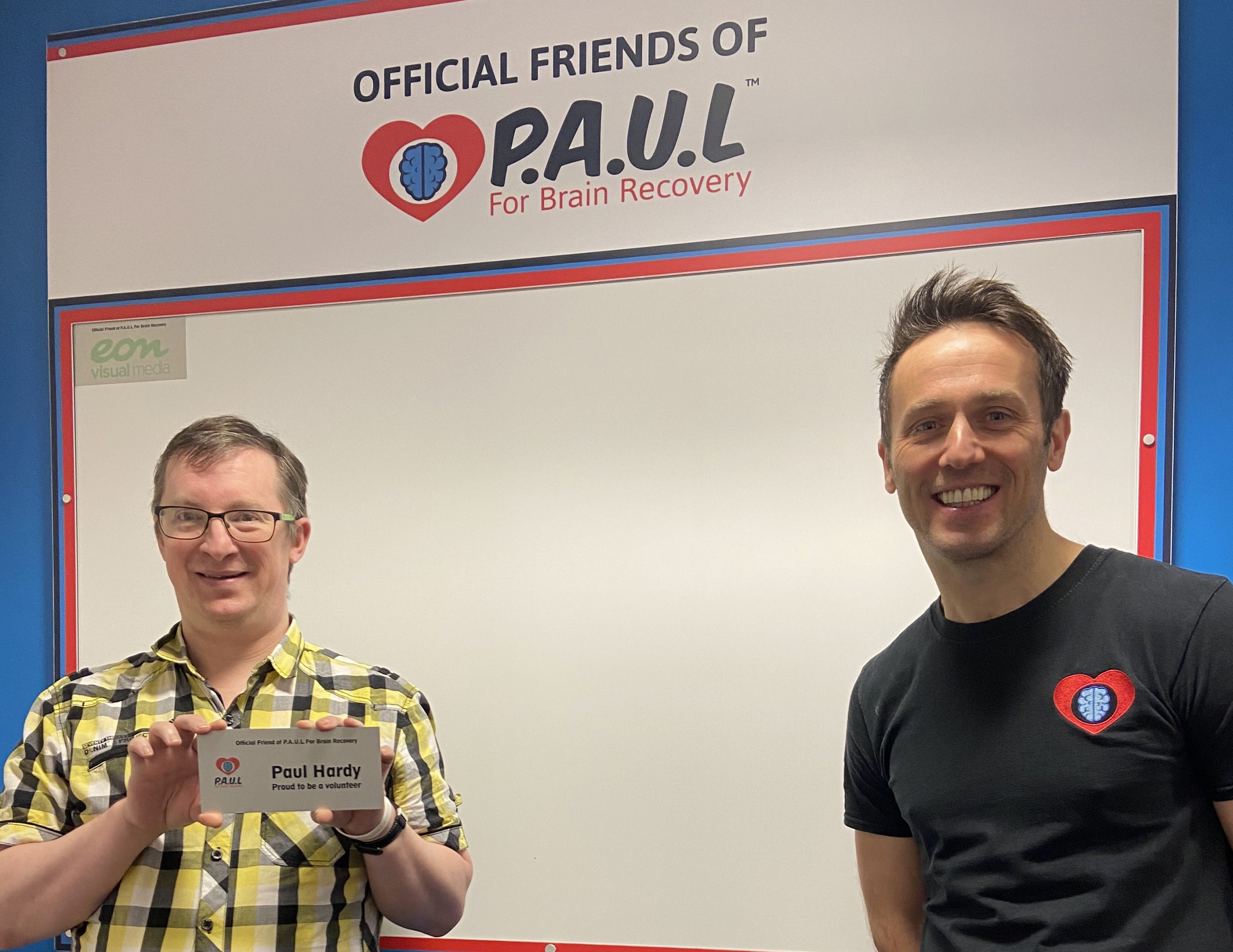 Volunteer becomes an Official Friend of P.A.U.L For Brain Recovery - P ...