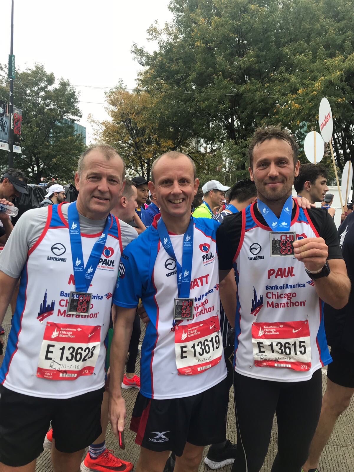 Neil, Paul and Matt's Tokyo Marathon Challenge - P.A.U.L For Brain Recovery
