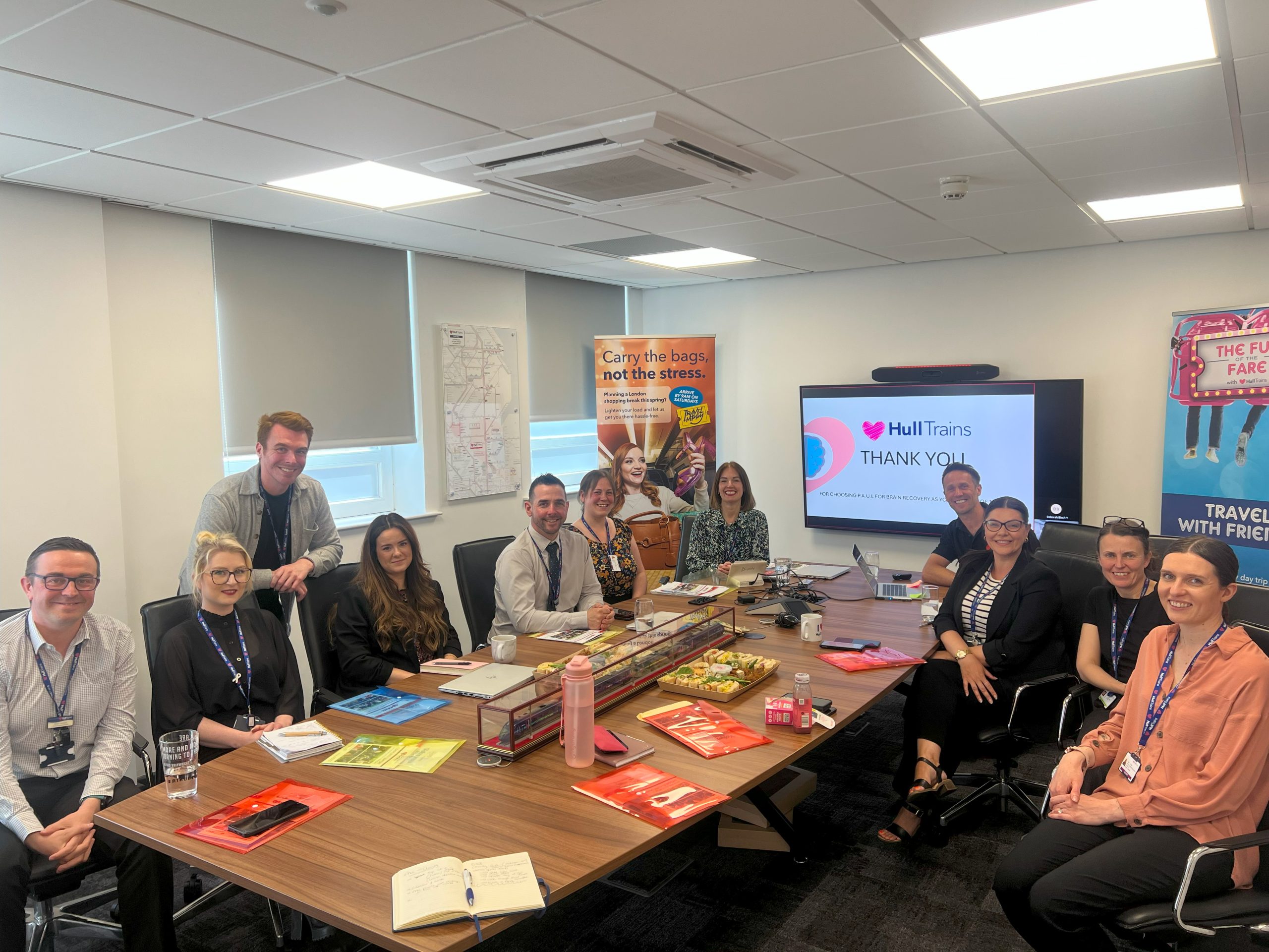 We’re thrilled to announce Hull Trains has chosen P.A.U.L For Brain ...